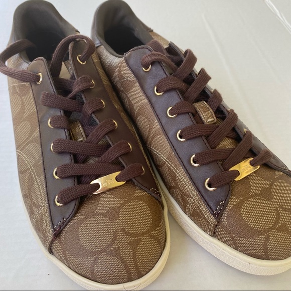 Coach | Shoes | Darklight Brown Coach Sneakers | Poshmark